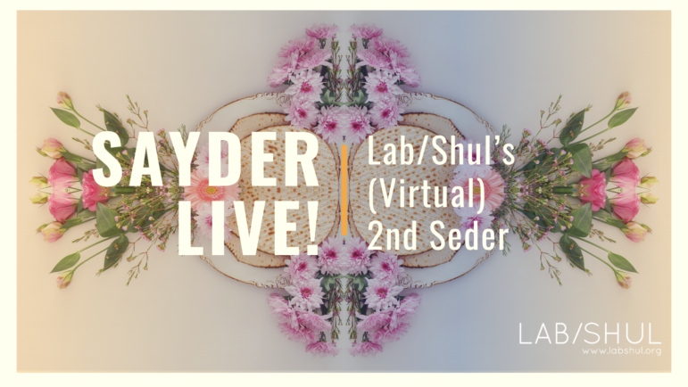Sayder LIVE! - Lab/Shul